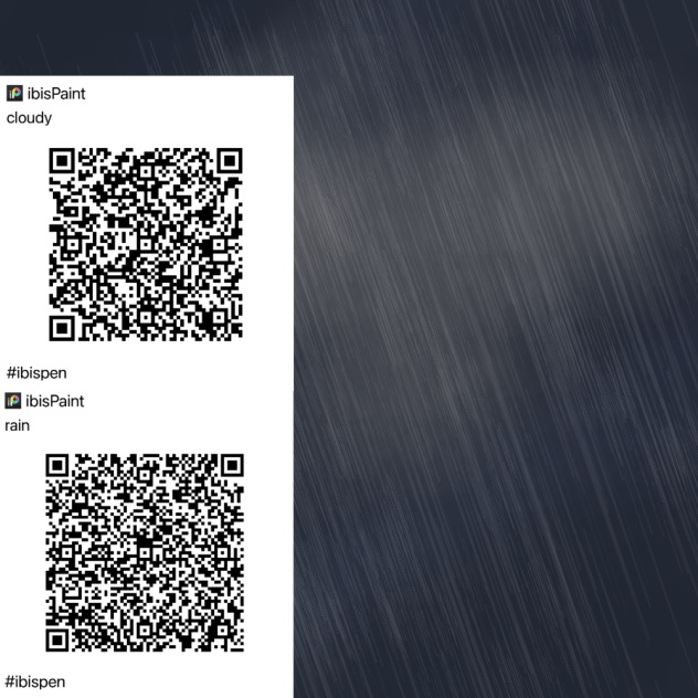 Rain Brush - ibisPaint