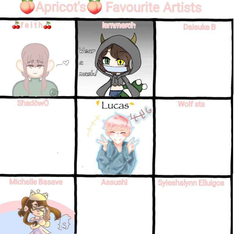 Apricot's favorite artists - ibisPaint