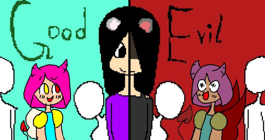 Good and Evil collab - ibisPaint