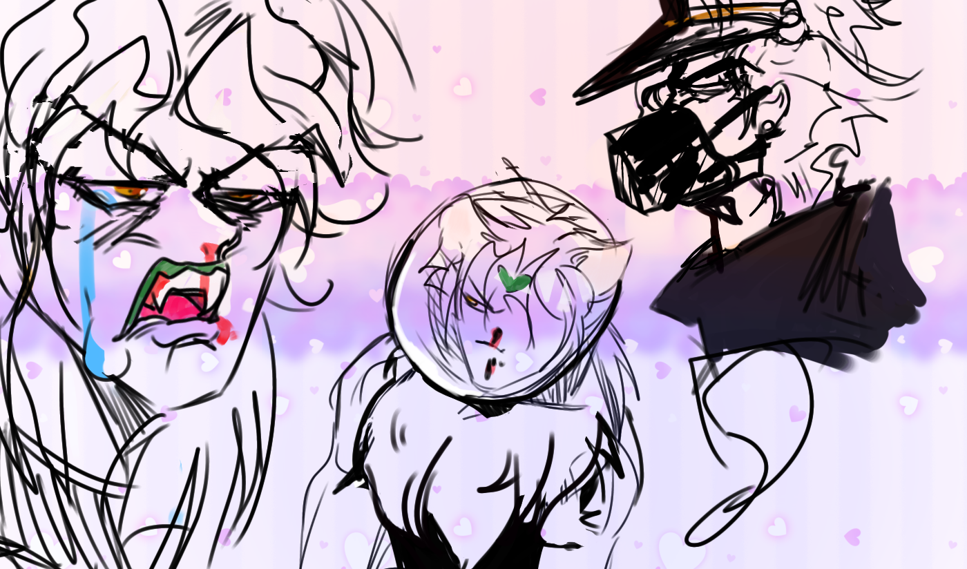 lion dio wolf jotaro - ibisPaint