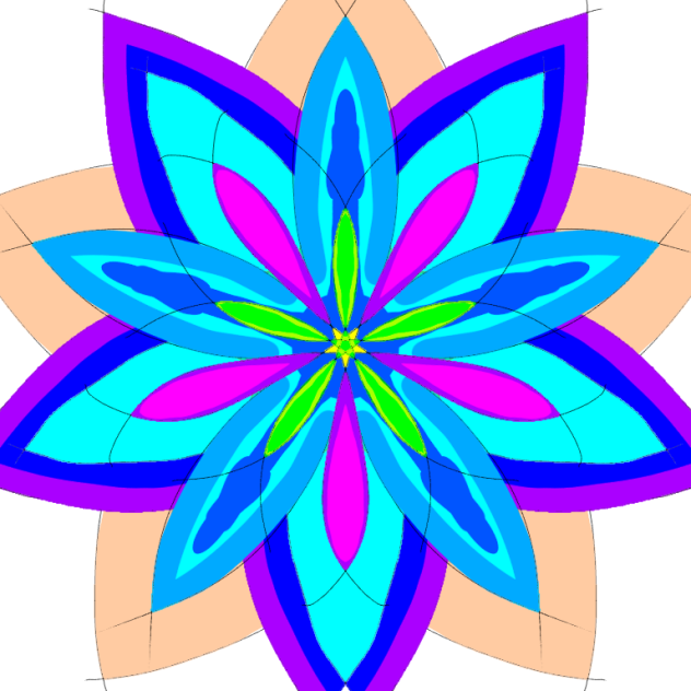 how to draw mystic flower - ibisPaint