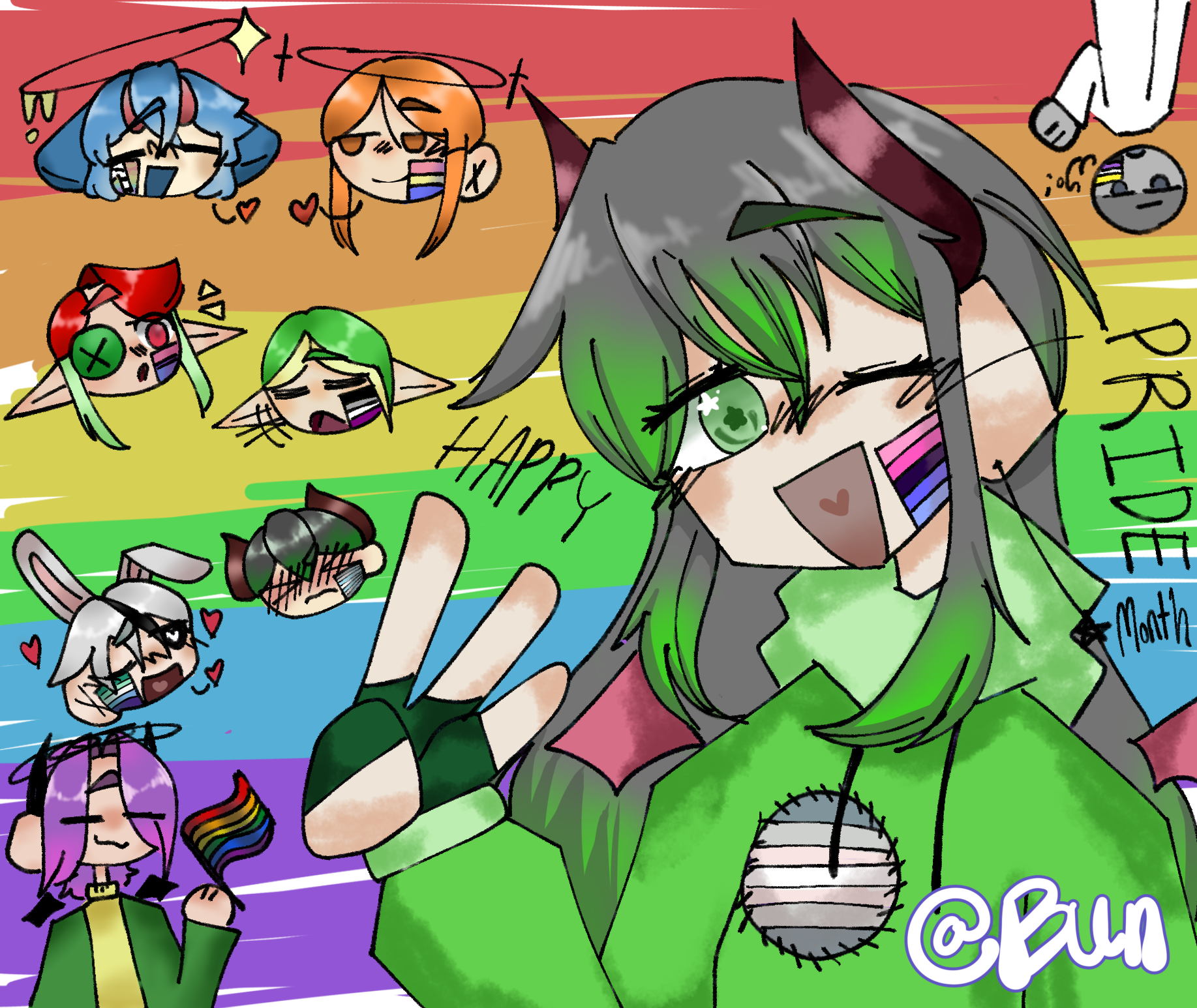 HAPPI PRIDE MONTH! - ibisPaint