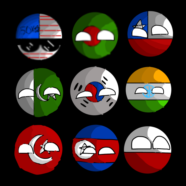 CountryBalls - ibisPaint