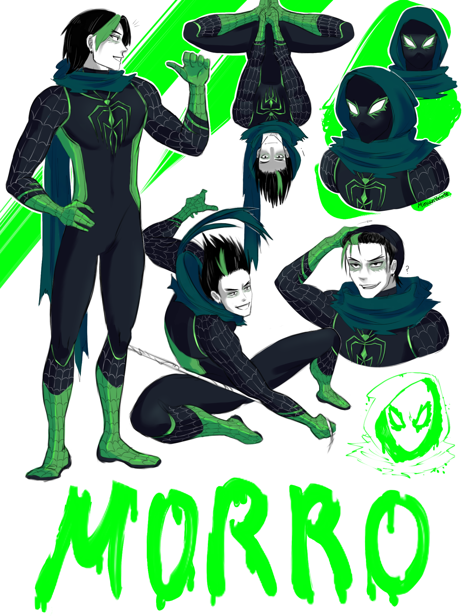 Spiderman Morro - ibisPaint