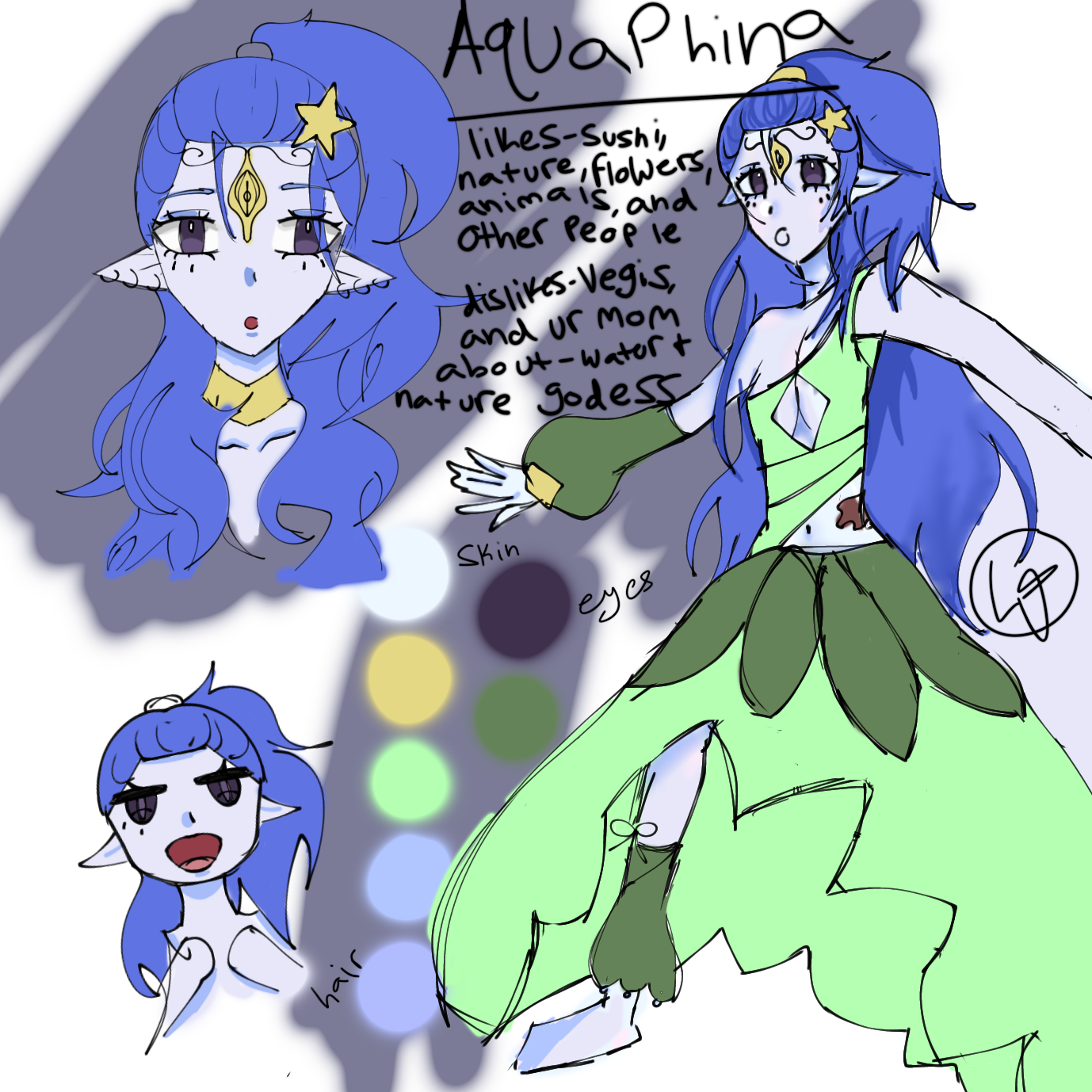 aquaphina...like the water brand lil - ibisPaint