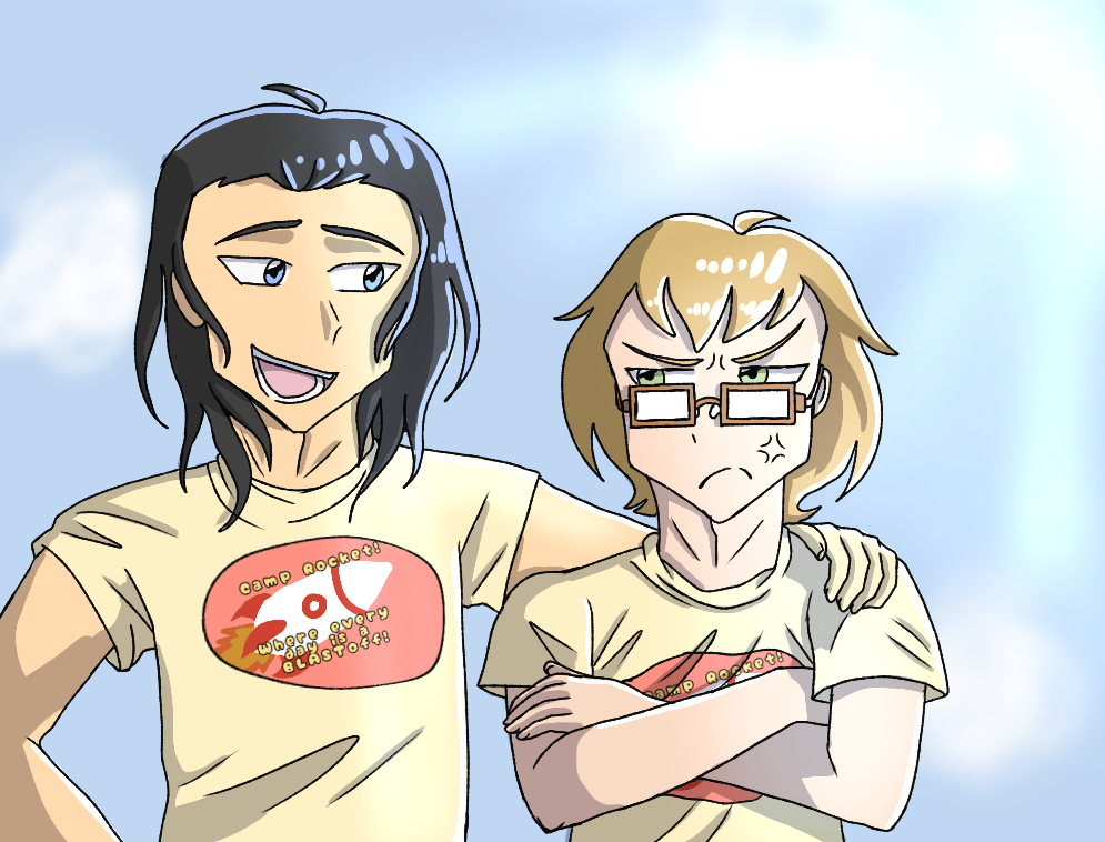 Jackson and Heinrich flashback! - ibisPaint