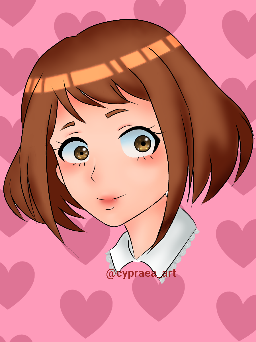 Uraraka Ochako fanart - ibisPaint