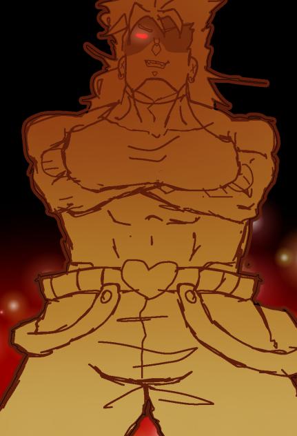 OVA Dio looking alpha sigma gyat(WIP)20 - ibisPaint