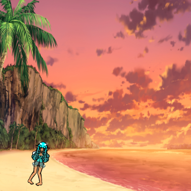 Mermaid On Land - ibisPaint