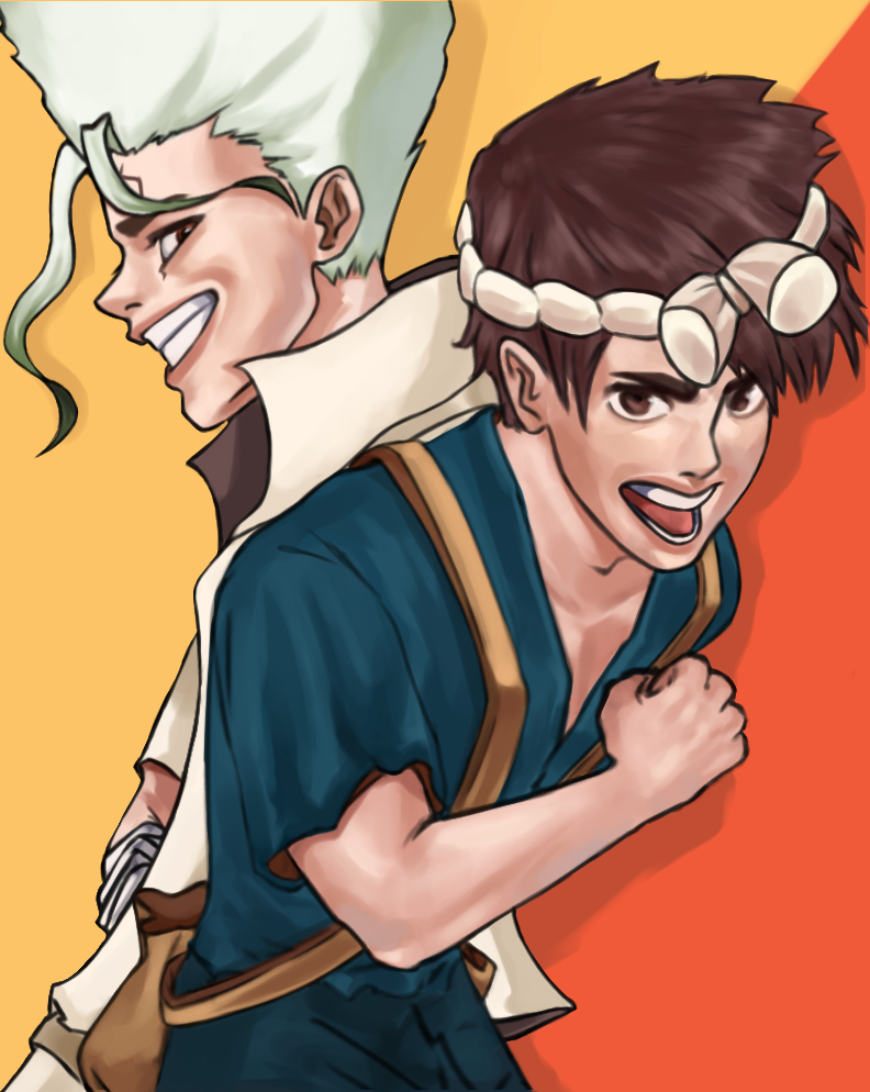 Senku & Chrome - ibisPaint