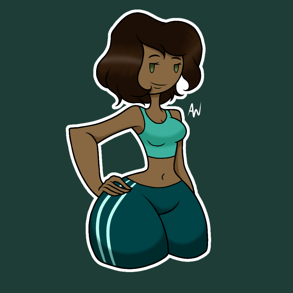 Going For A Workout - ibisPaint