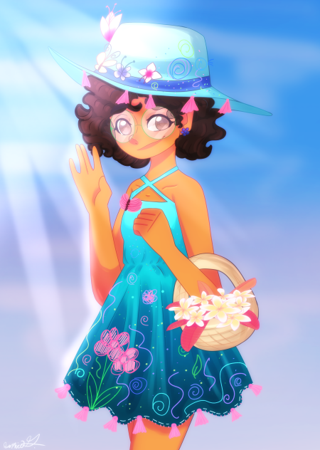 Flower girl Mirabel - ibisPaint