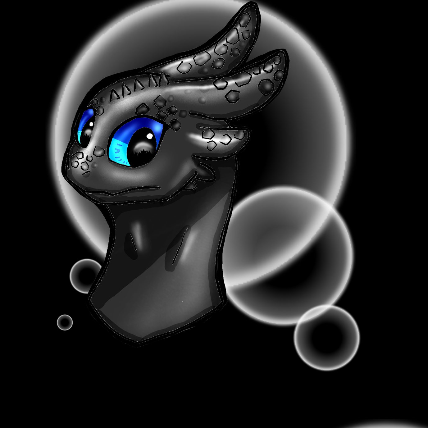 Another night fury - ibisPaint