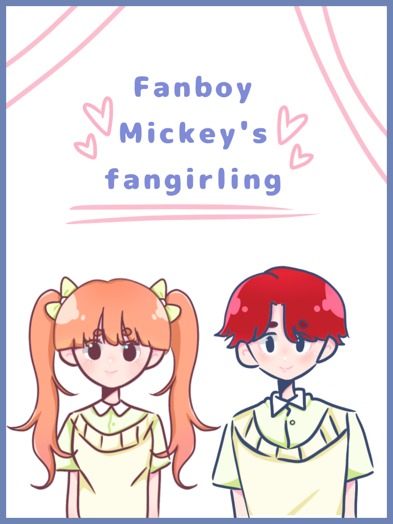 Fanboy Mickey's Fangirling!(comic idea) - ibisPaint
