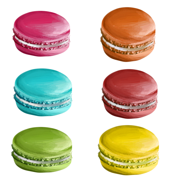 colourfull macaron - ibisPaint
