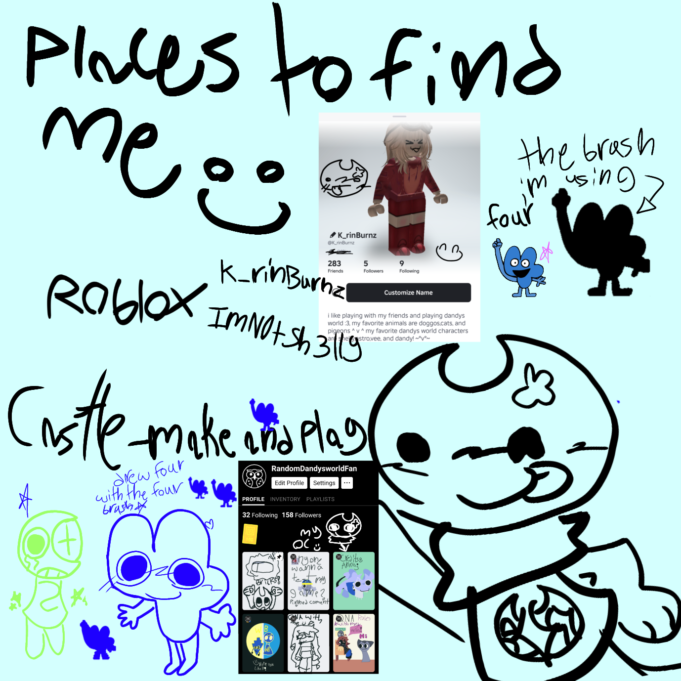 Places to find me ^_^ - ibisPaint