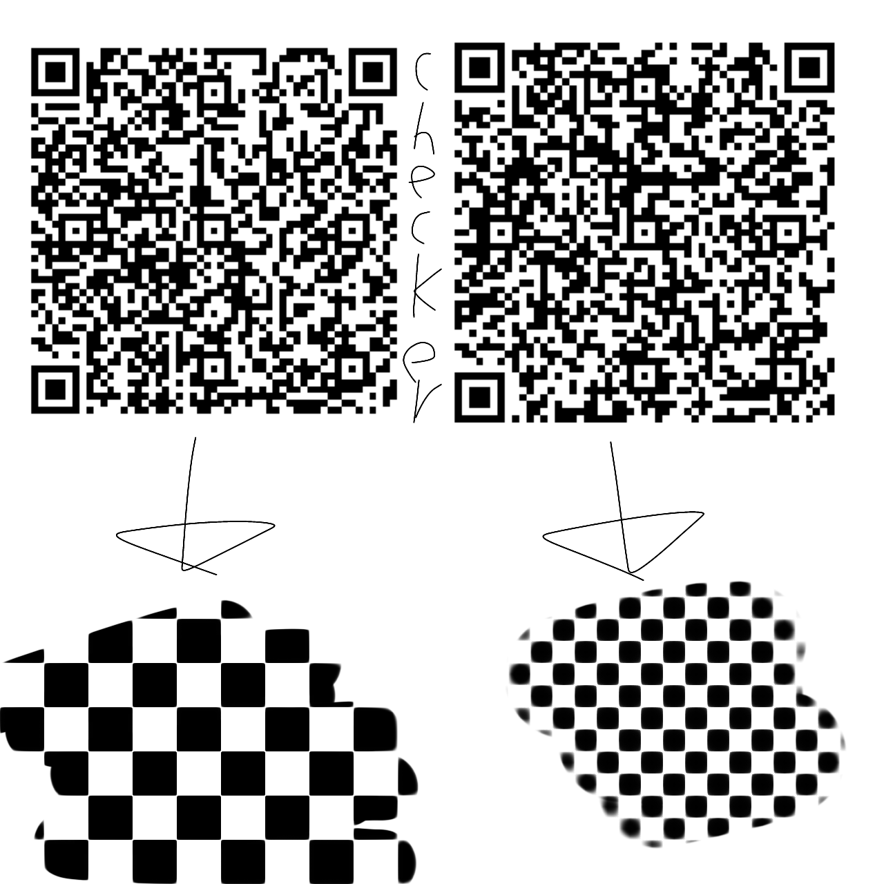 checkered brush - ibisPaint