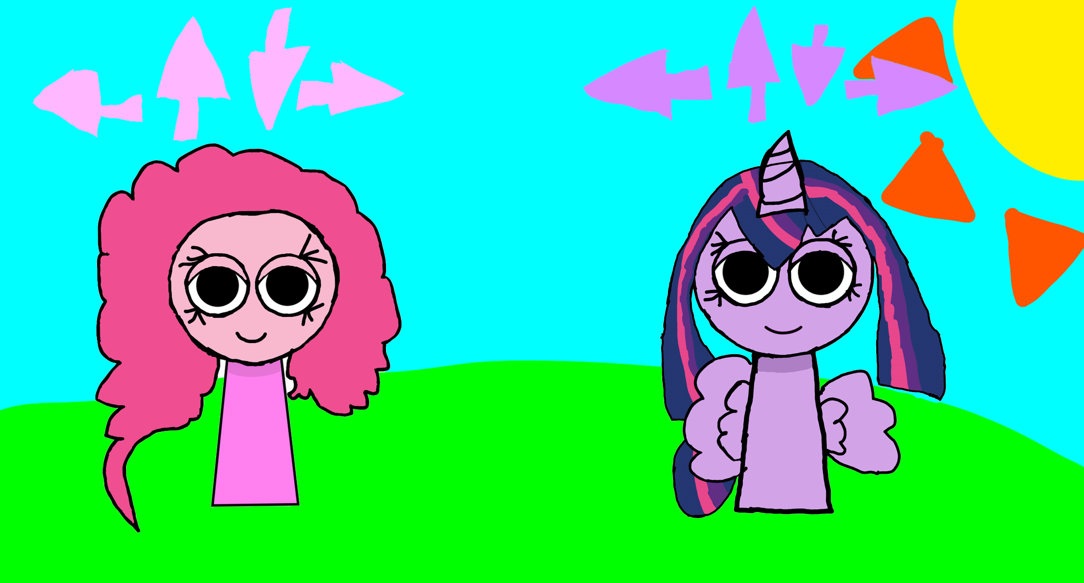 FNF my little pony I make this - ibisPaint