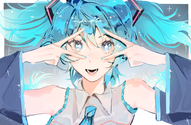 Miku beam - ibisPaint