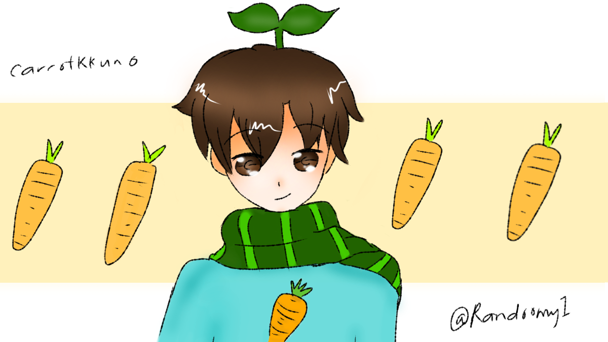 Carrot Sykkuno uwu - ibisPaint