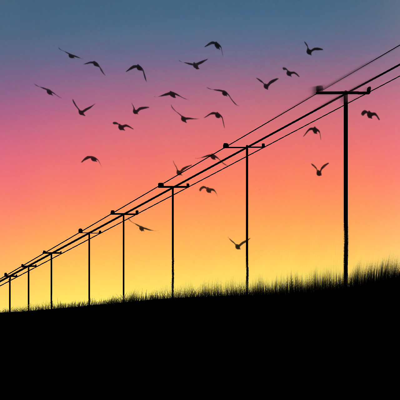 Evening time - ibisPaint