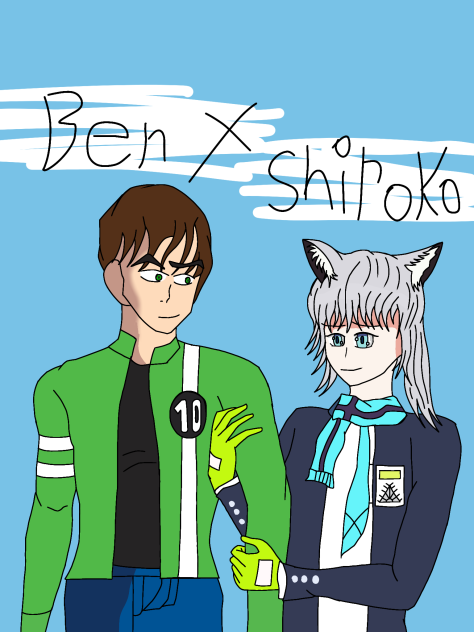 ben x Shiroko - ibisPaint