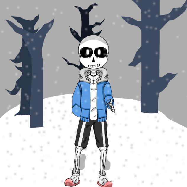 Sans The Skeleton - ibisPaint