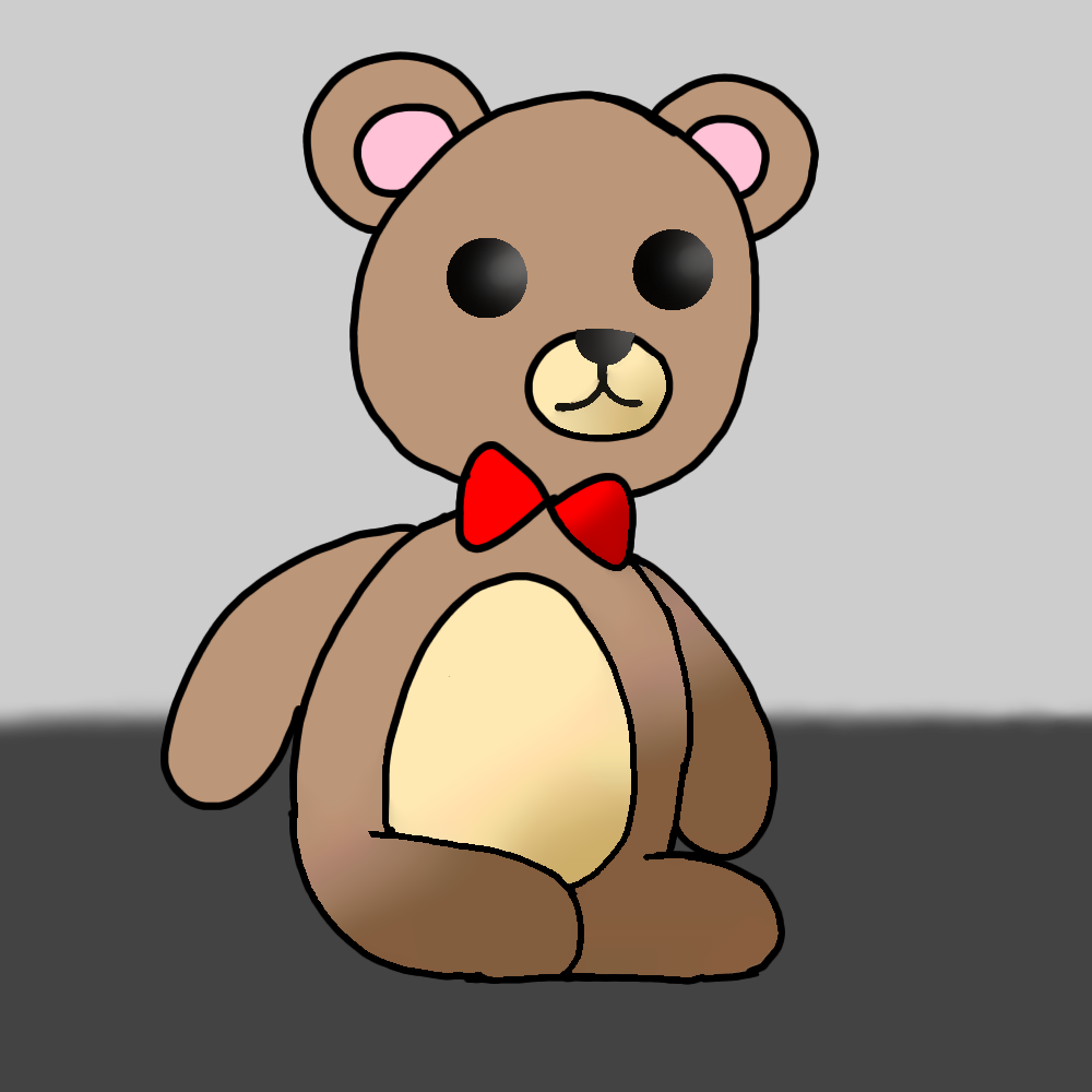 teddy bear - ibisPaint