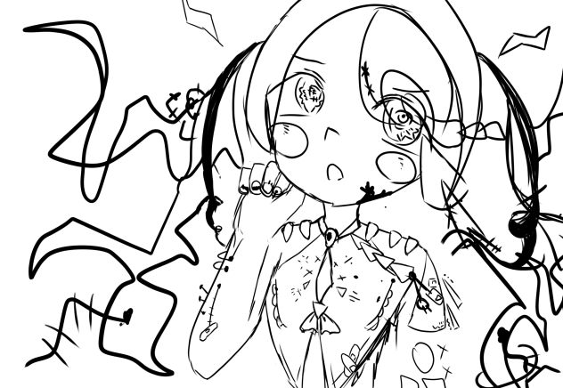 線画3939 - ibisPaint