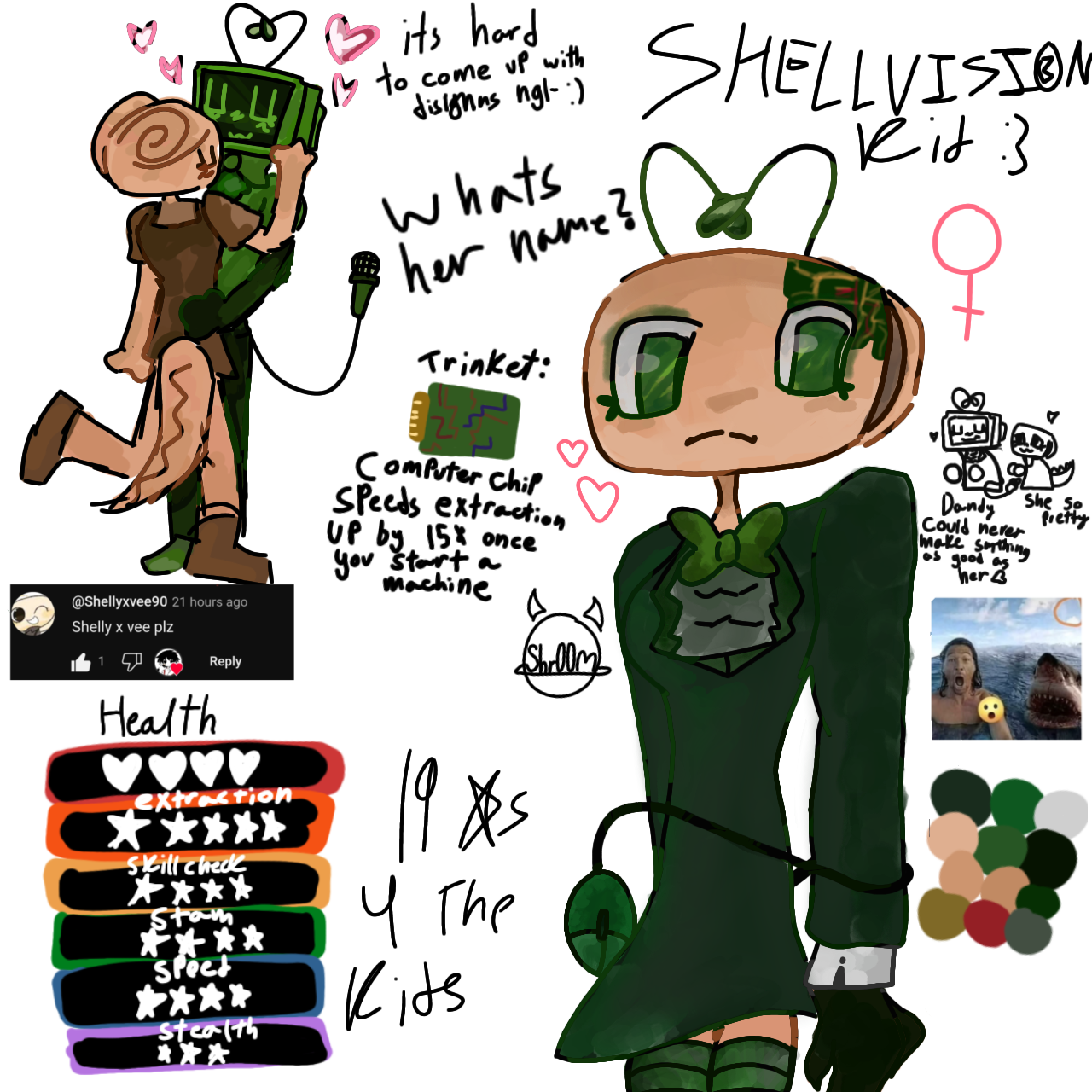 Shell vision kid - ibisPaint