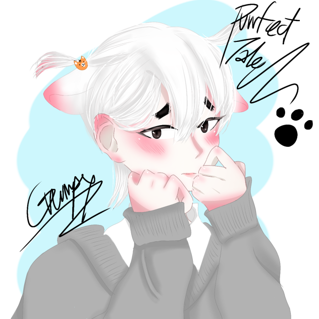 Grumpy from purrfecttale - ibisPaint