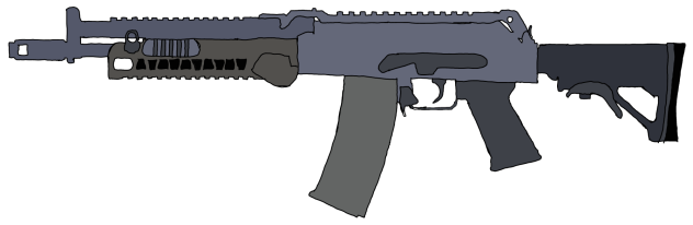 Call of Duty Mobile AK117 - ibisPaint