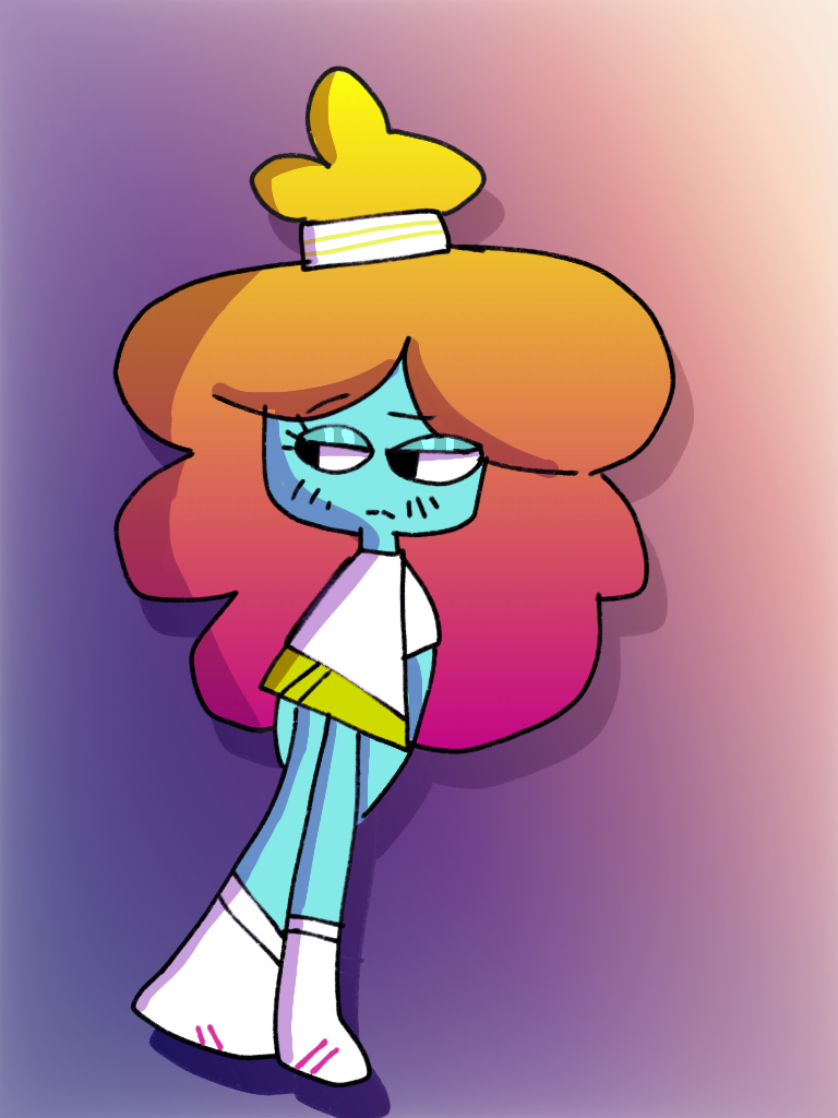 Rachel del increible mundo del bolas - ibisPaint