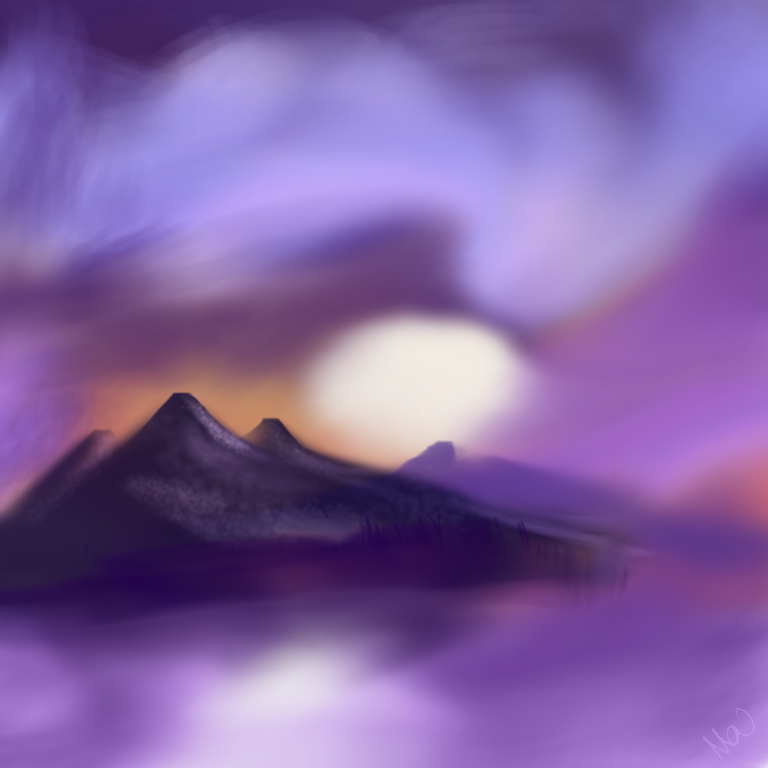following bob ross' - ibisPaint