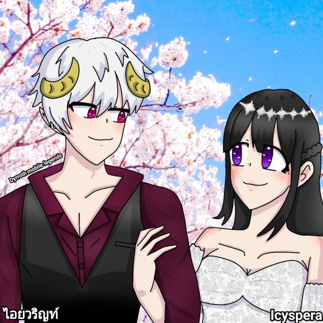 My marriage to a game character - ibisPaint