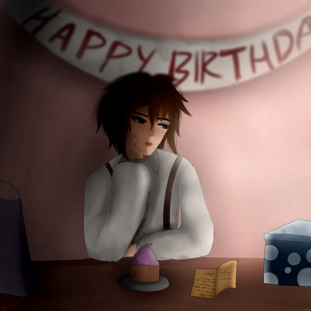 A Lonely Birthday - ibisPaint