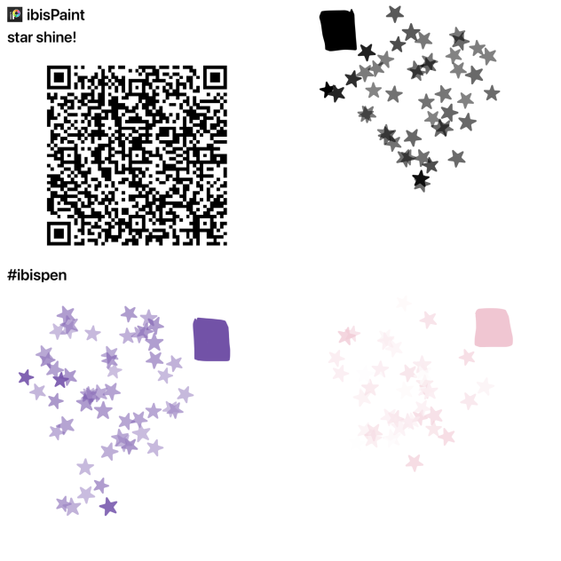 Star brush! - ibisPaint