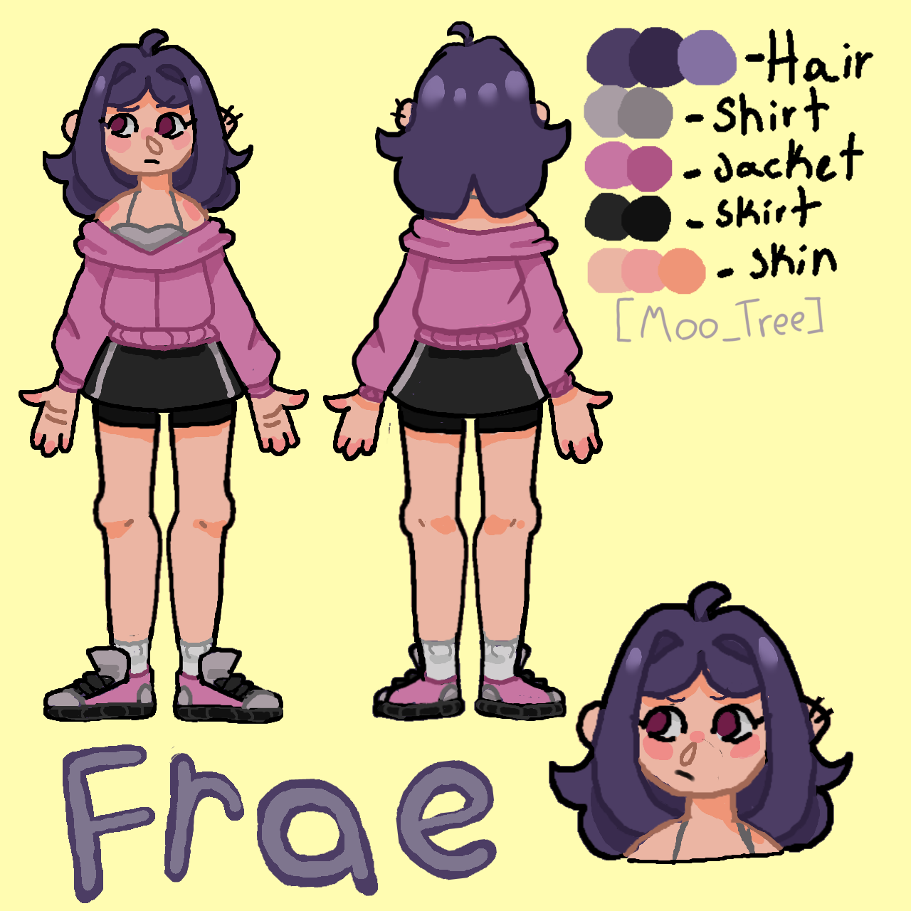 Ref sheet for artfight - ibisPaint