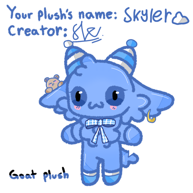 My goat plush 2 - ibisPaint