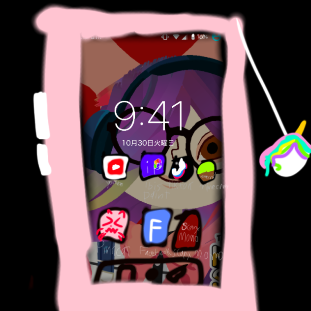 this is my phone - ibisPaint