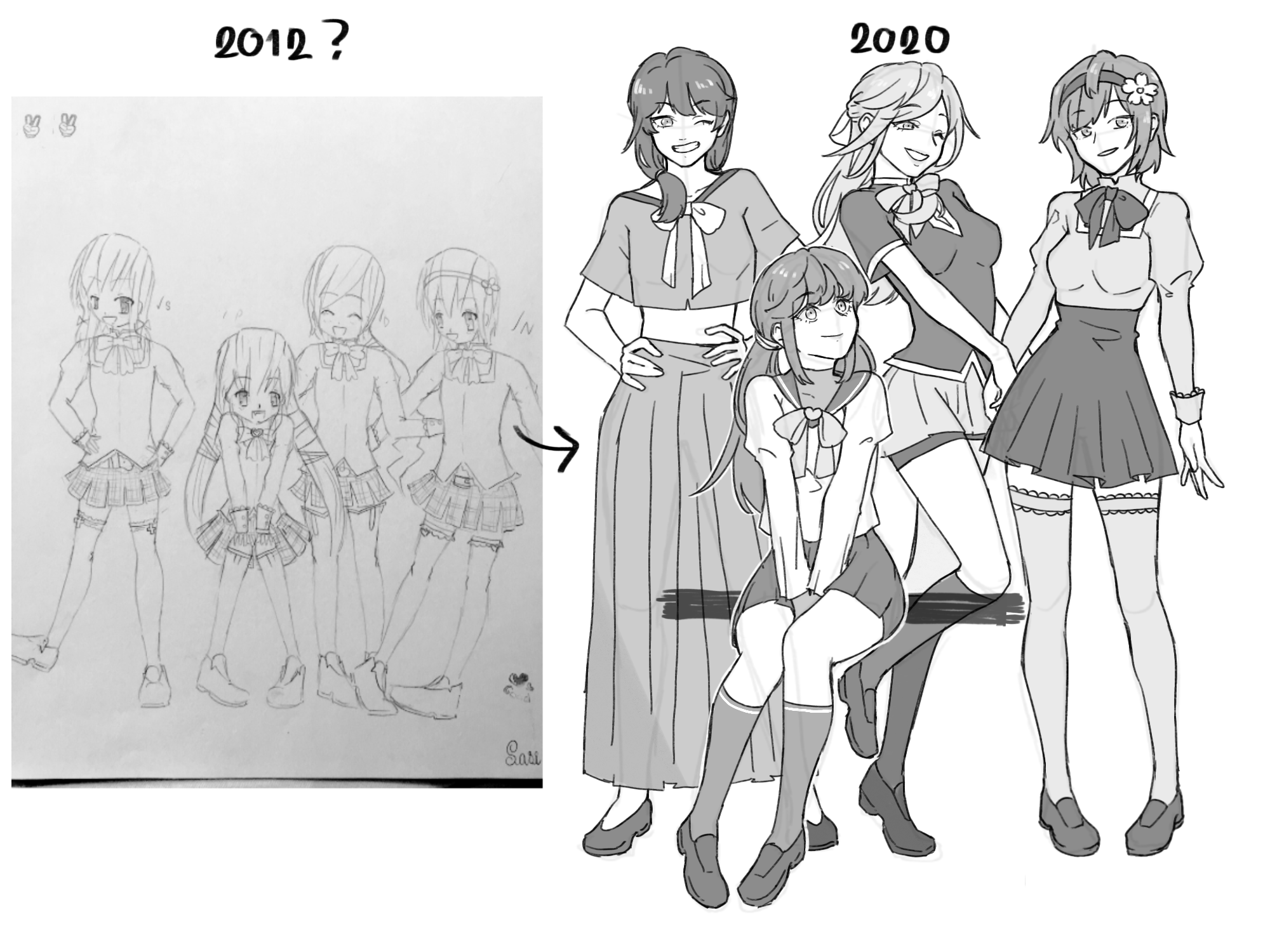 I redraw my art from 2012 - ibisPaint