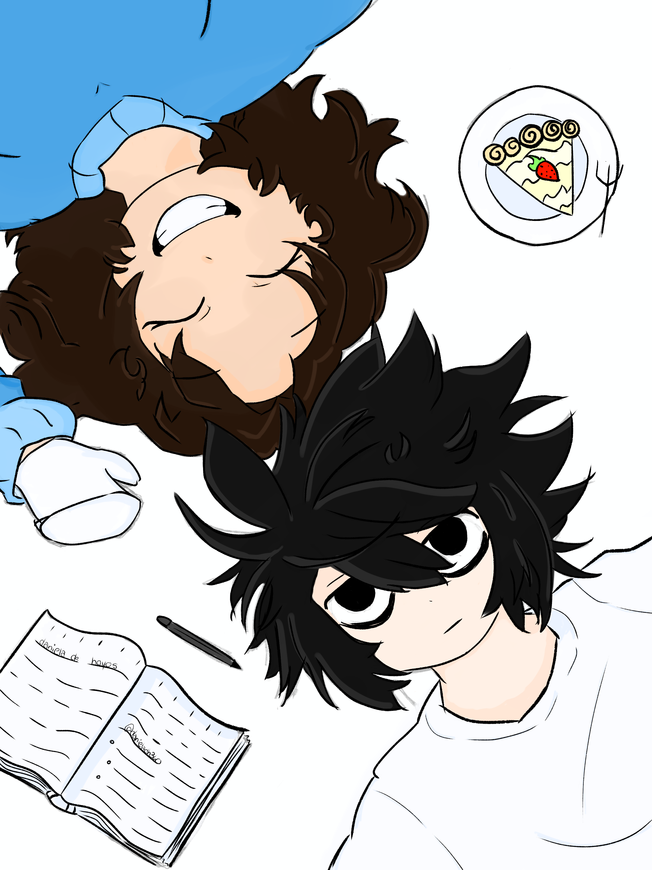 Self-Insert with L (Death Note) - ibisPaint