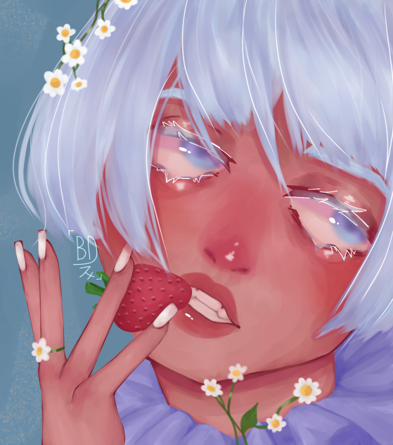 Strawberry Tears - ibisPaint