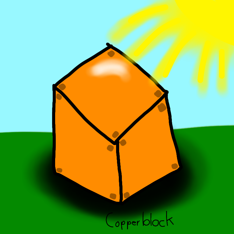 Copper Block from Minecraft - ibisPaint