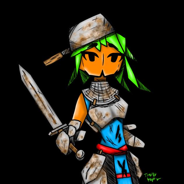 Rusty Knight - ibisPaint