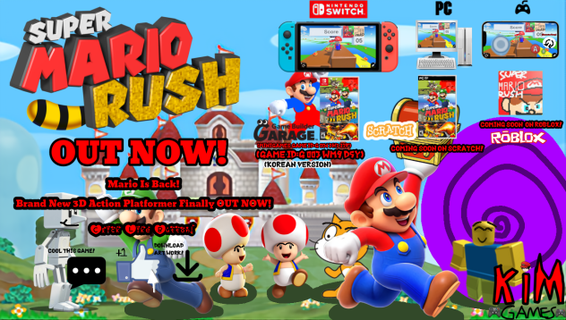 Super Mario Rush OUT NOW! - ibisPaint