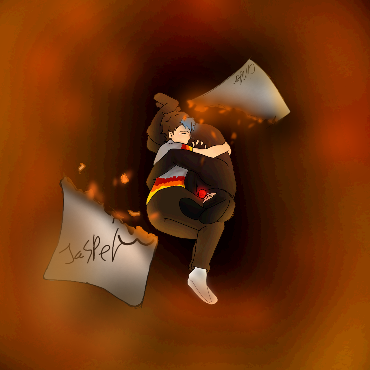 Cinder and Jasper - ibisPaint