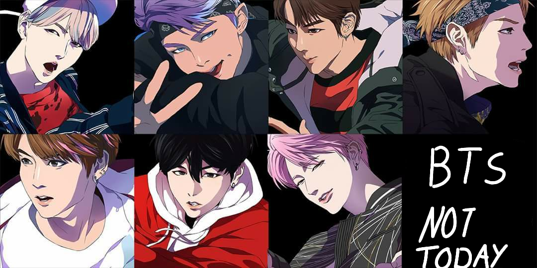 BTS Not Today - ibisPaint