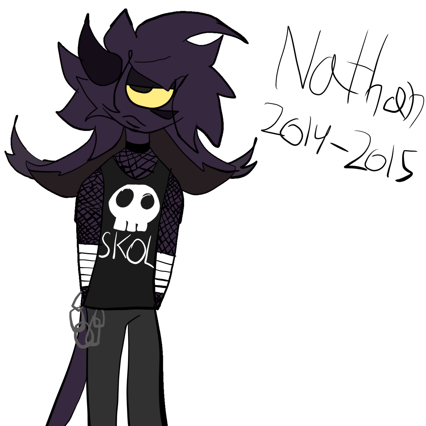 Nathan as a teenager - ibisPaint