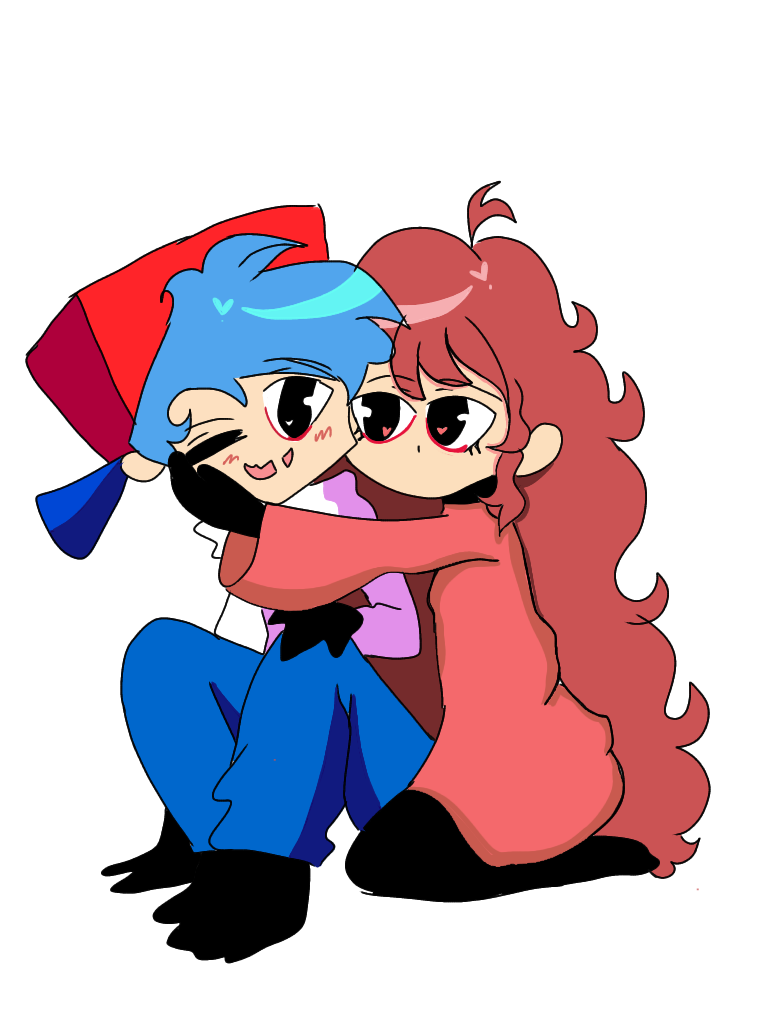 fnf gf y bf - ibisPaint